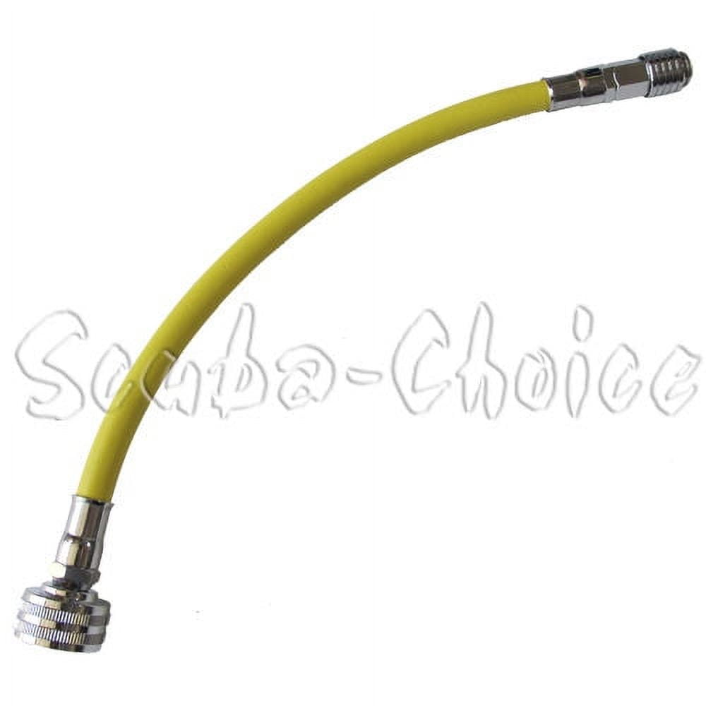 Scuba Diving 14" BCD BC Flush Wash Hose for Aqua Lung, Seaquest, Aeris ...