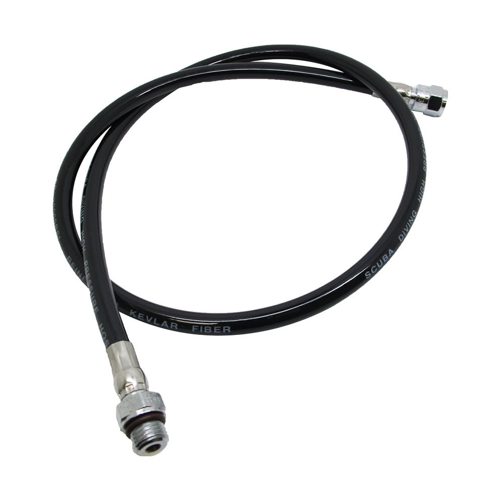 Scuba Diving 32" Kevlar Fiber HP High Pressure Hose For Gauge, SPG, 1st ...