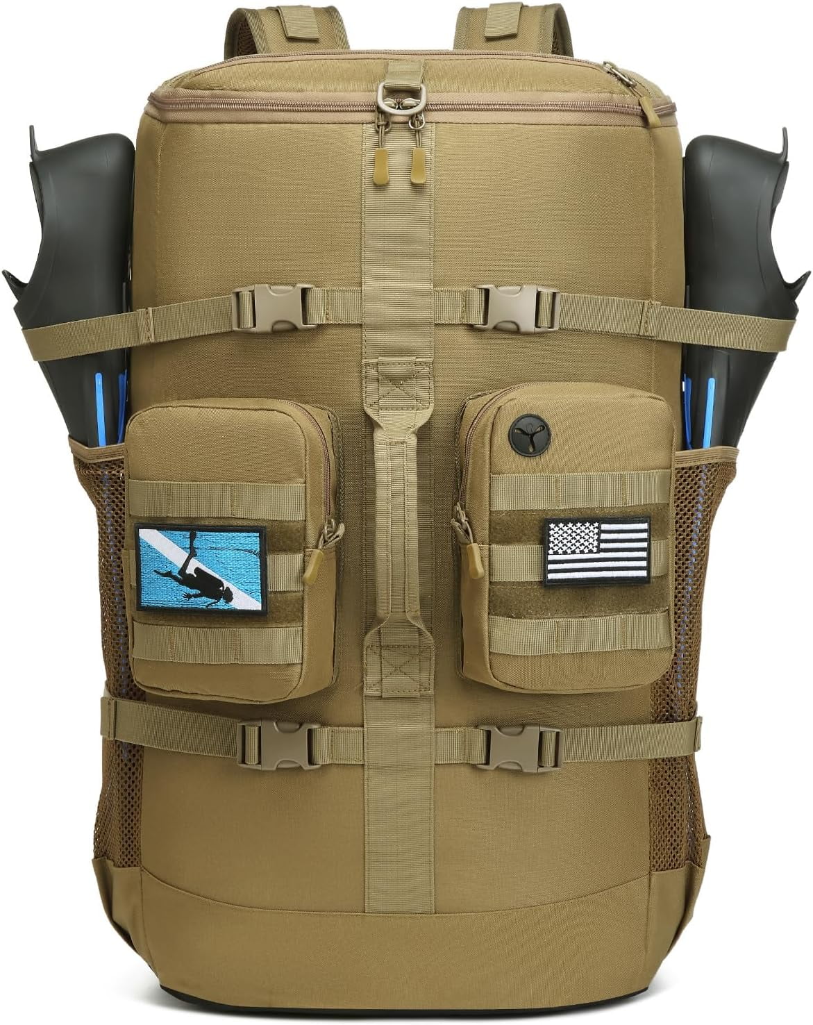 Scuba Diving Backpack - 65L Large Travel Backpack for Scuba Diving ...