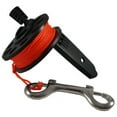 Scuba Diving Compact Finger Spool with Plastic Handle 65ft - Orange ...
