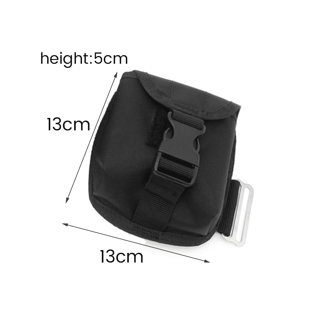 Scuba Diving Counter Weight Pocket Pouch with Quick Release Buckles ...