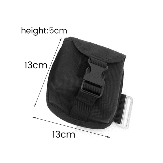 Scuba Diving Counter Weight Pocket Pouch with Quick Release Buckles ...