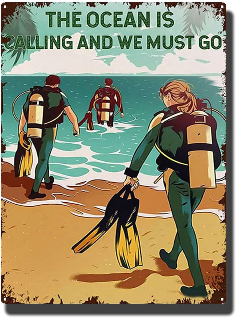 Scuba Diving Diamond Art Kits for Adults Beginners The Ocean Is Calling ...