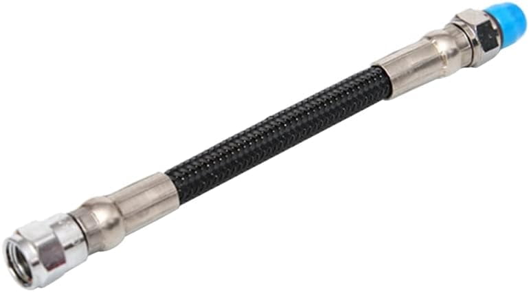 Scuba Diving Flexible Braided Hose (15cm/22.5cm) Black High Pressure ...