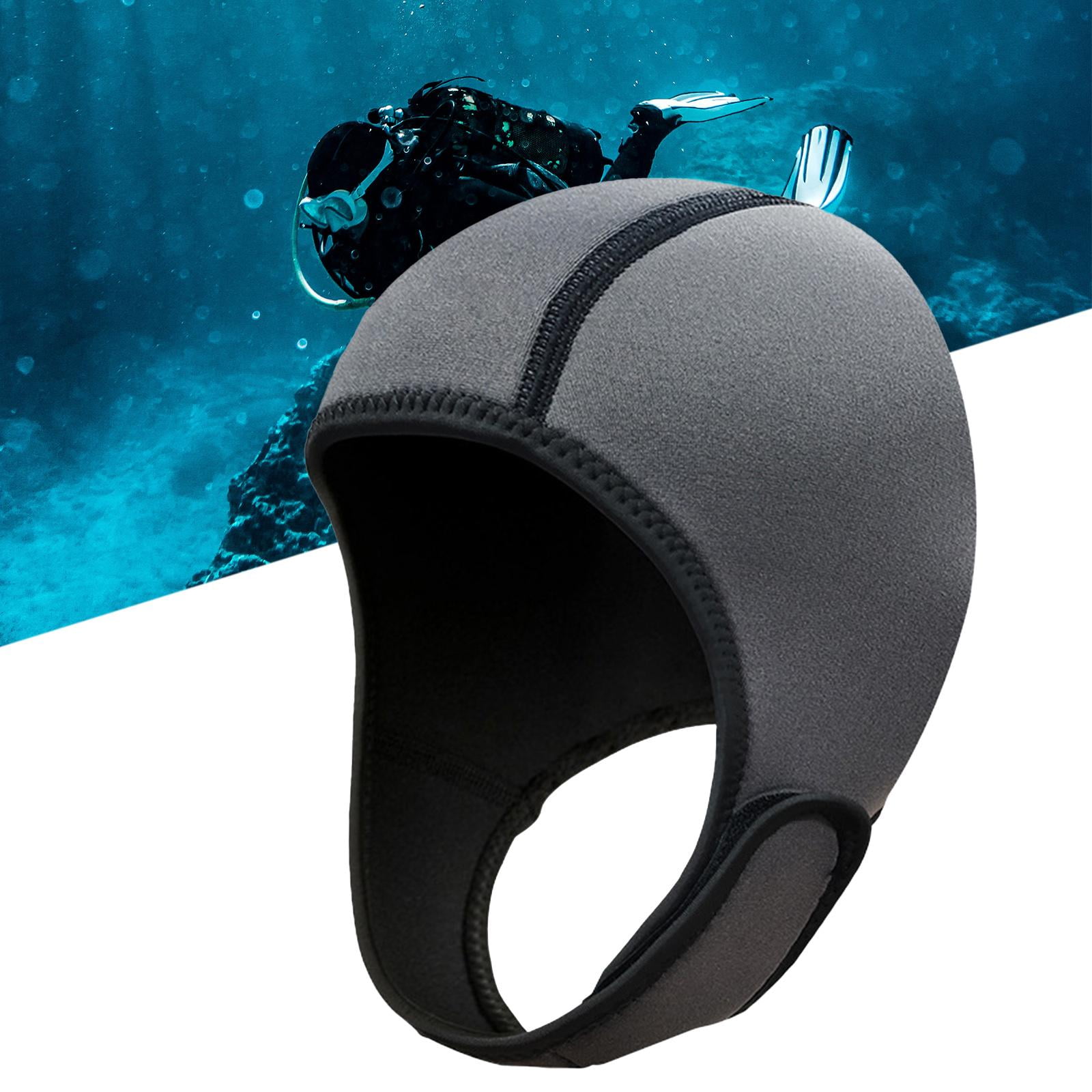 Scuba Diving Hood 2mm Neoprene Wetsuit Hood, Keep Warm with Chin Strap ...