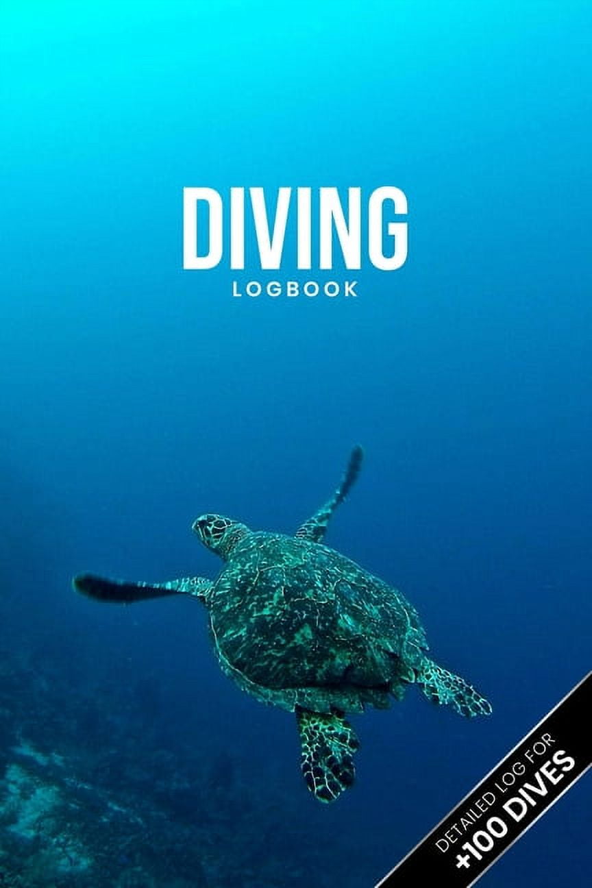 Scuba Diving Log Book Dive Diver Jourgnal Notebook Diary - Lonely ...
