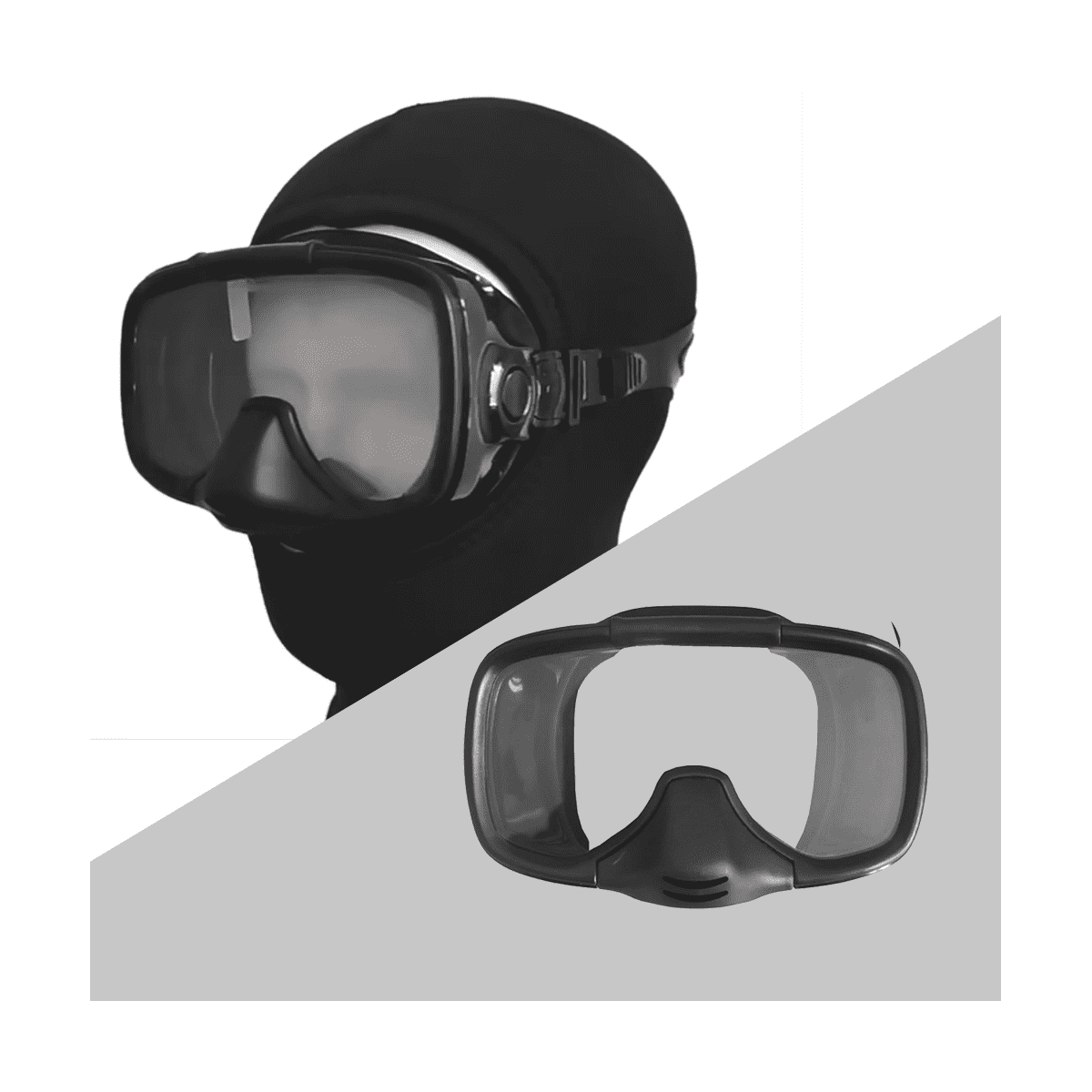 Scuba Diving Mask Scuba Free Diving Snorkeling Mask Goggles ...
