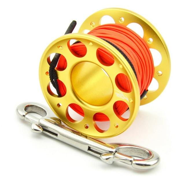 Scuba Diving Reel 15/30M Aviation Aluminum Unwinding Wheels Stainless ...