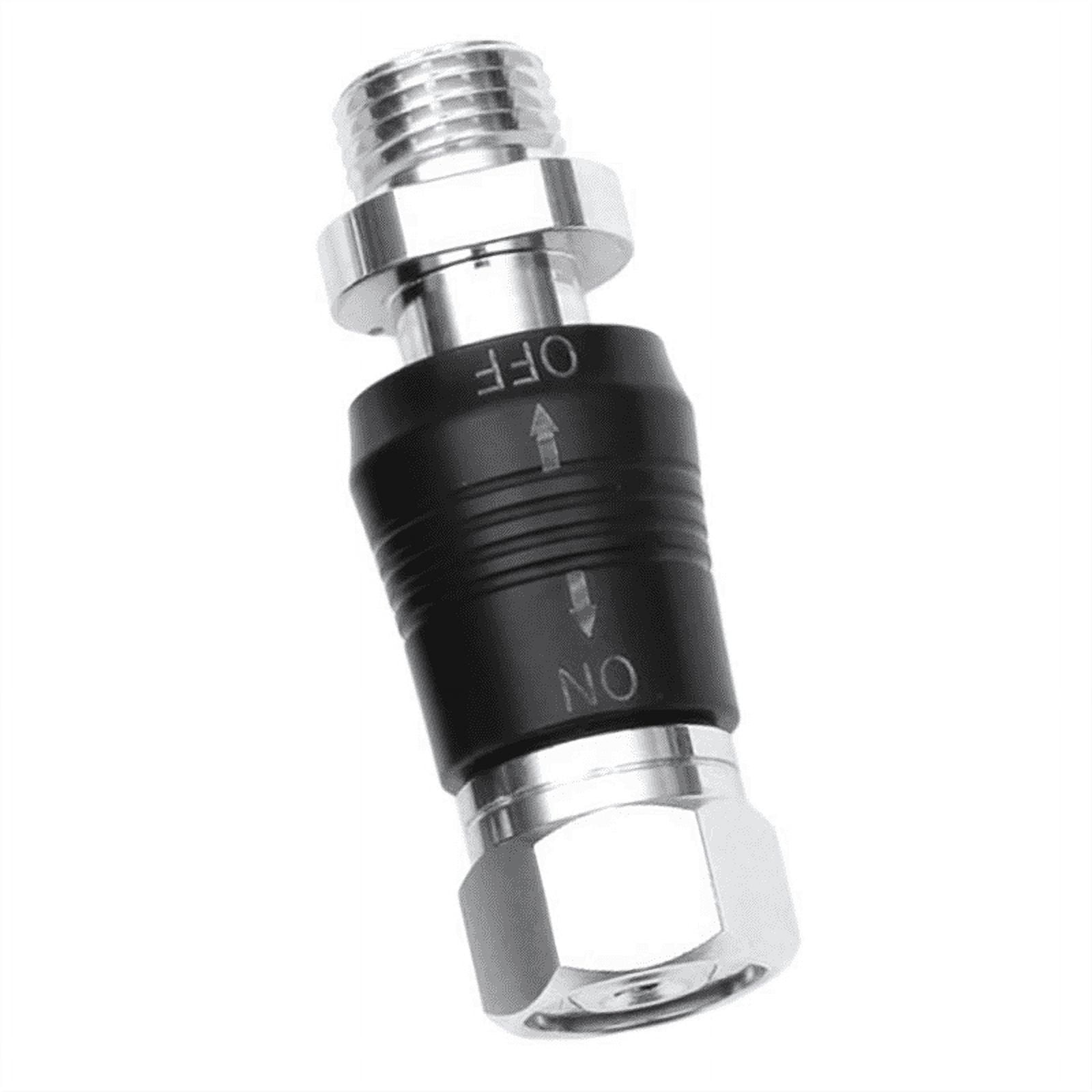 Scuba Diving Regulator Adaptor 9/16 Thread Connector with on Off Switch ...