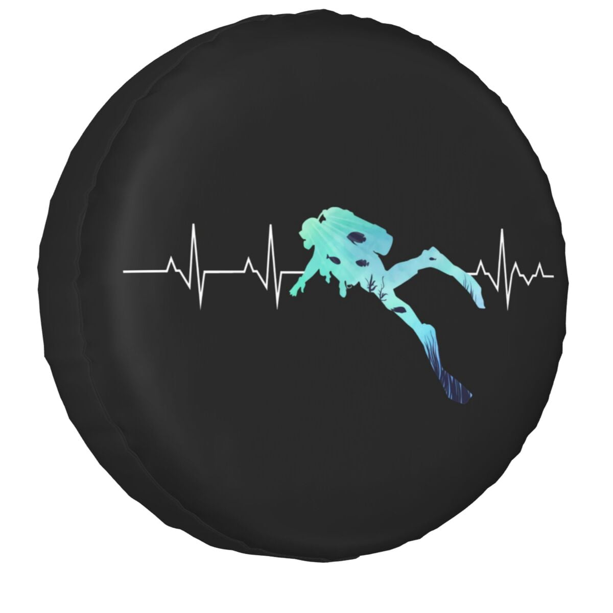 Scuba Diving Regulator Spare Wheel Tire Cover Case Bag Pouch for ...