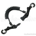 Scuba Diving Shark Coil Lanyard with Snaps and Quick Release Buckles ...