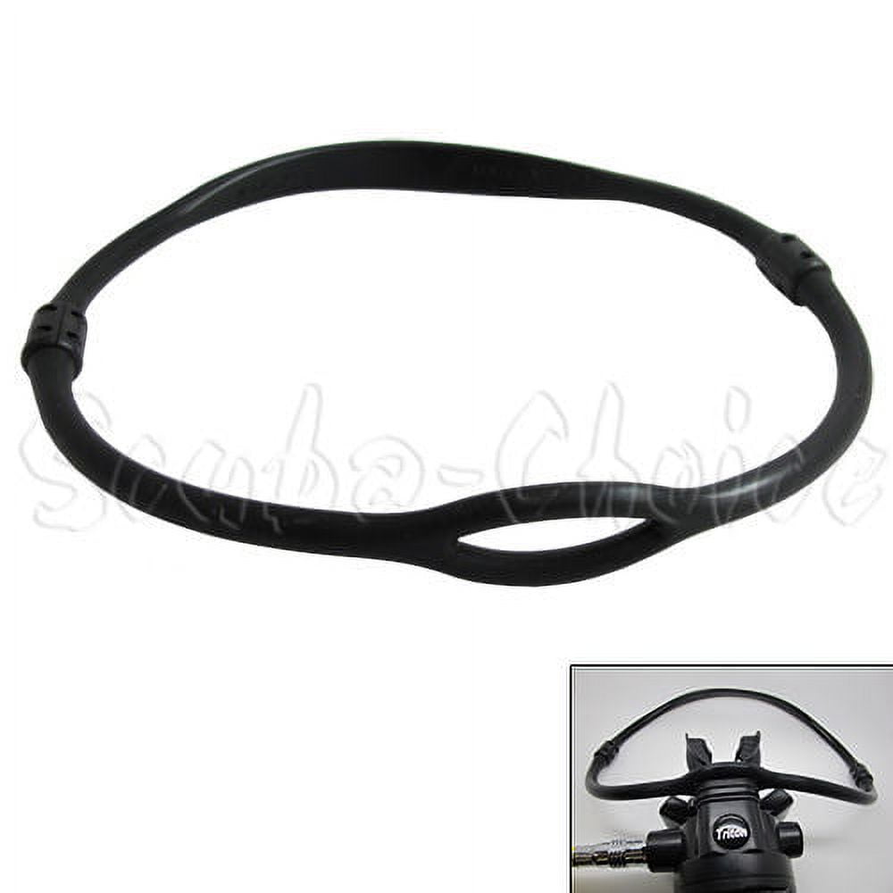 Scuba Diving Silicone Regulator Necklace (Black) - Walmart.com