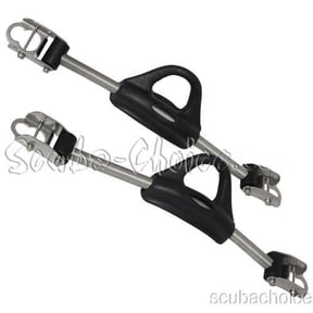 Scuba Diving Fin Spring Heel Strap with Quick Release Buckles - Pair ...