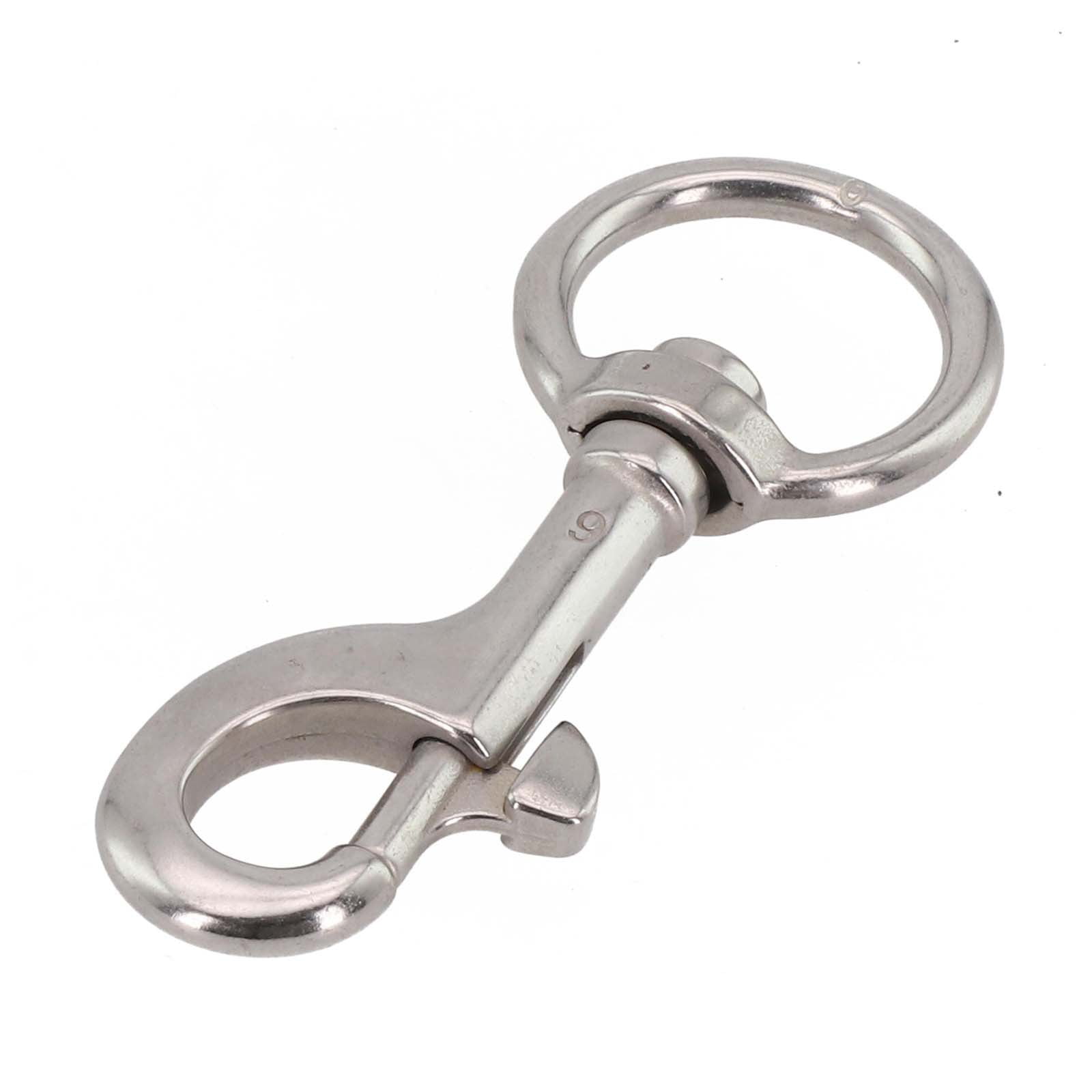 Scuba Diving Swivel Eye Bolt Snap Stainless Steel Spring Hook Pet Leash ...