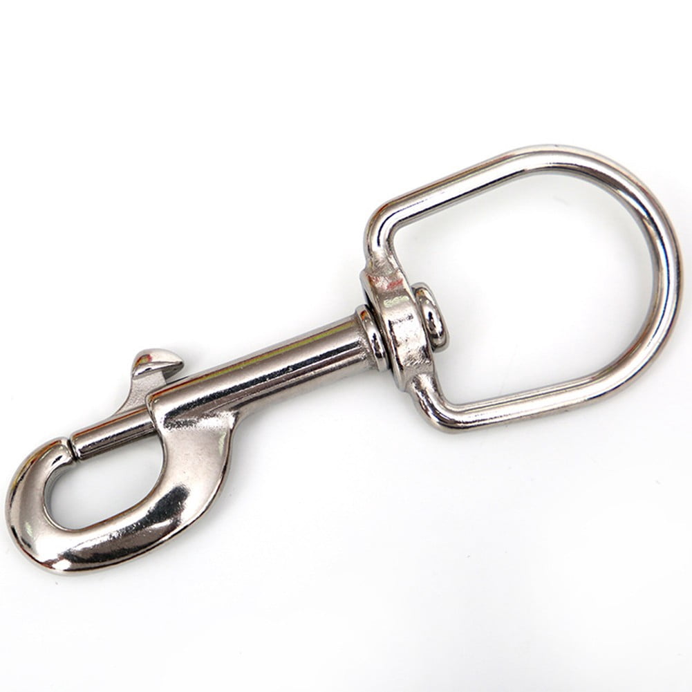 Scuba Diving Swivel Hook Stainless-Steel Quick Carabiner Swivel Eye ...