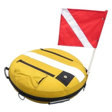 Scuba Diving Spearfishing Inflatable Float and Dive Flag - Walmart.com