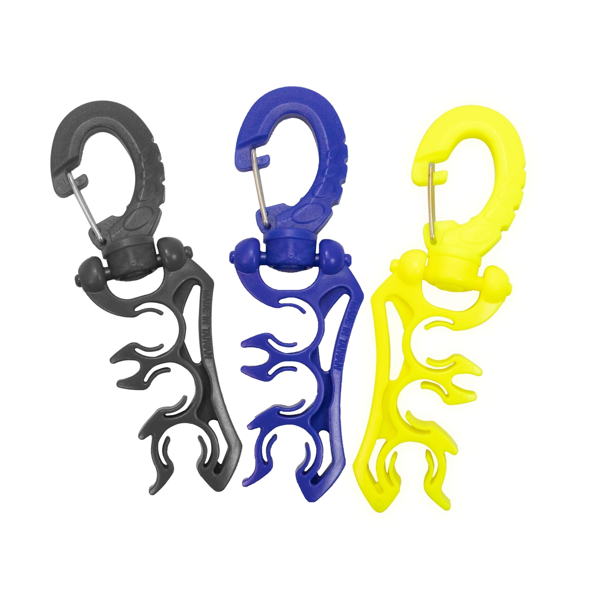 Scuba Diving Triple Hose Holder Clip – Multicolor LP/HP Regulator Hose ...