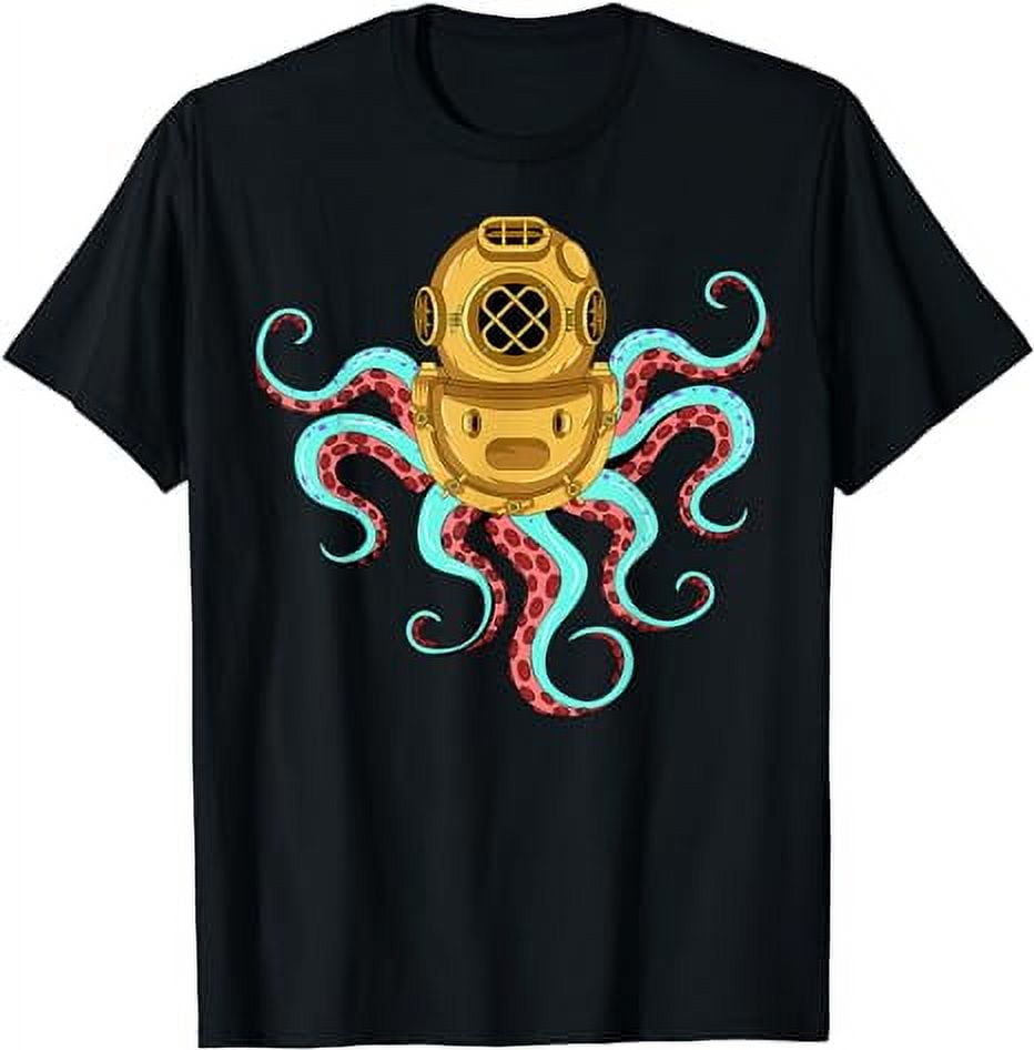 Scuba Diving Underwater Diver Ocean Swimmer Lover T-Shirt - Walmart.com