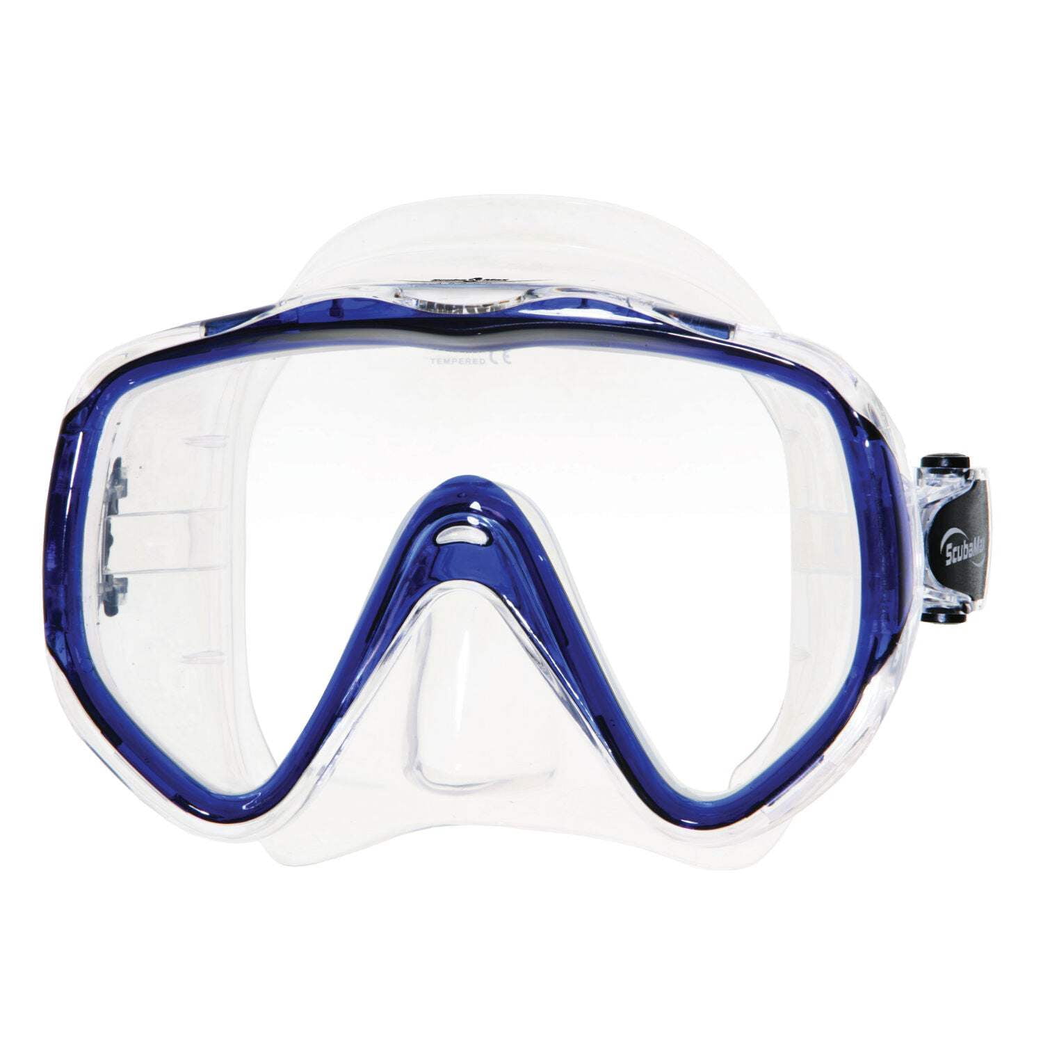 Scuba Max Abaco Over-Size Dive Mask (Blue) - Walmart.com