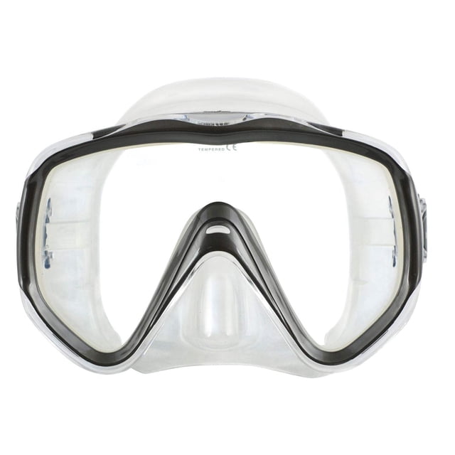 Scuba Max Abaco Over-Size Dive Mask (Silver) - Walmart Business Supplies