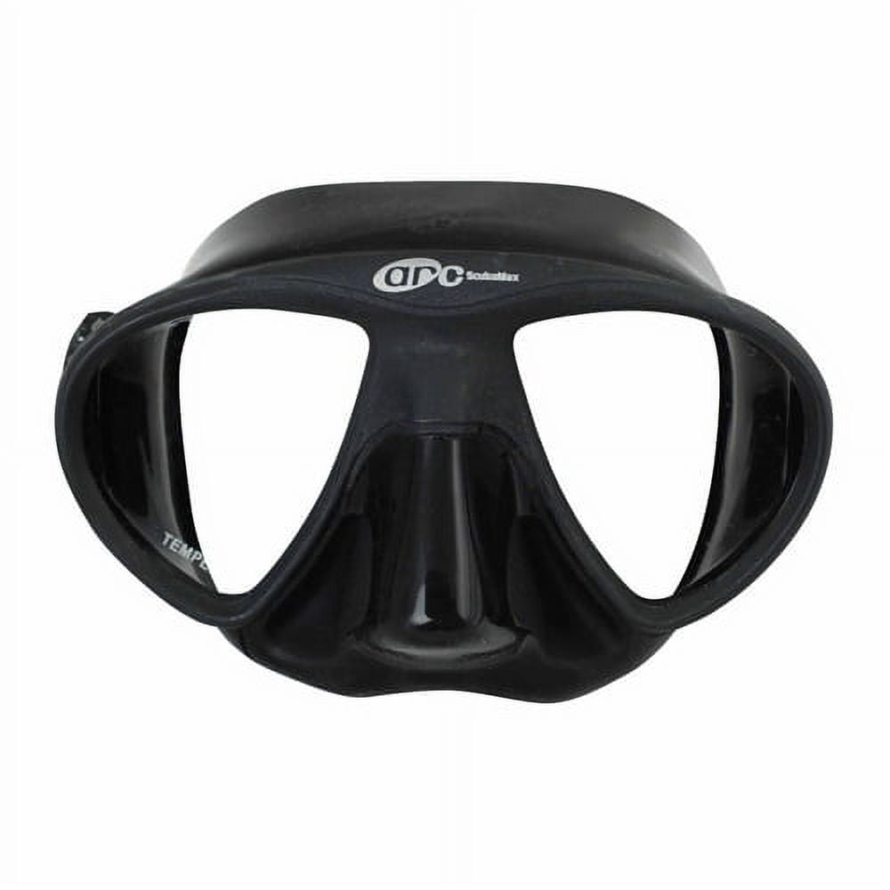 Scuba Max Arc Silicone Free Dive Mask Black - Walmart.com