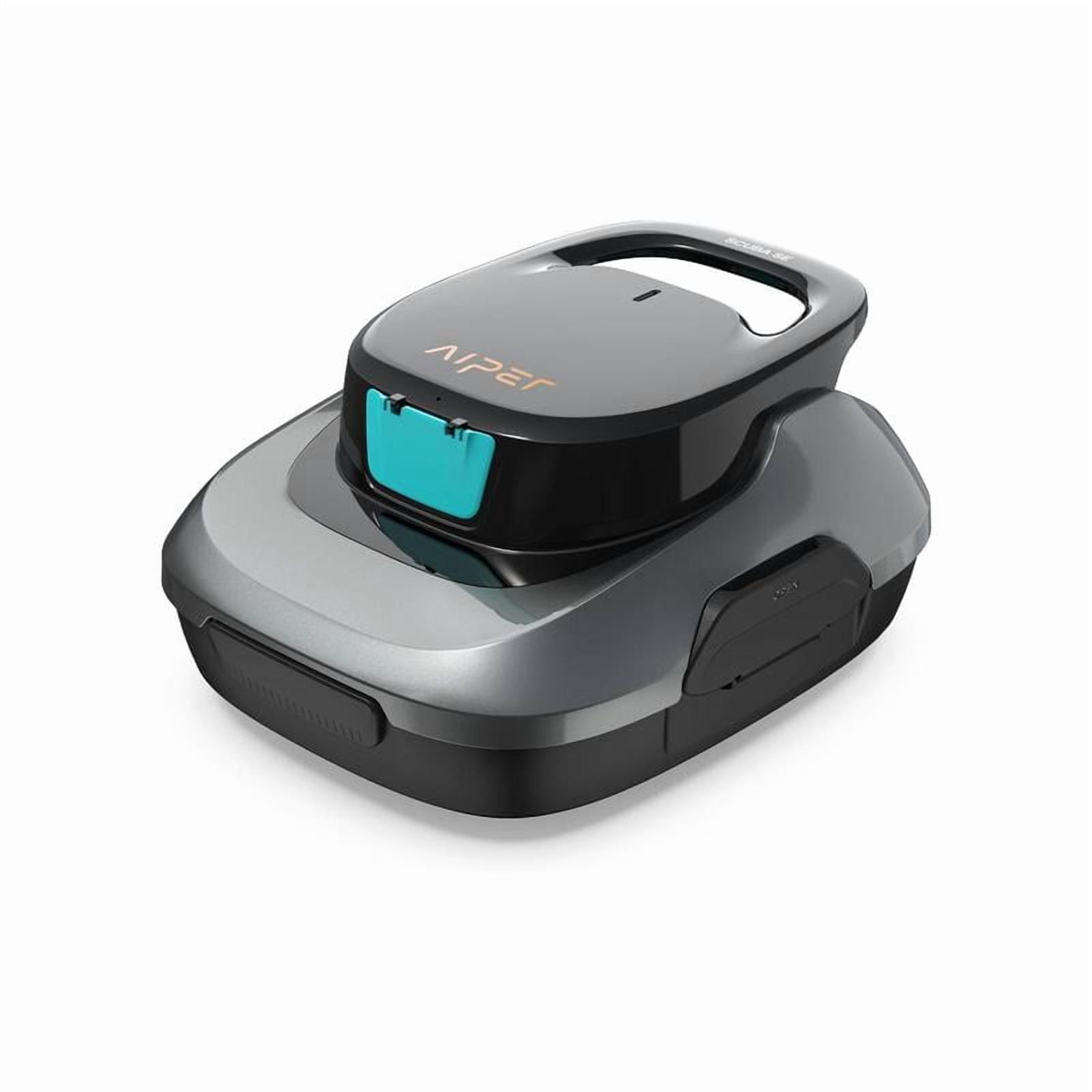 Cordless Robotic Pool Cleaner, Lasts up to 90 Mins, Ideal for Above ...