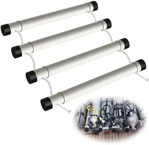 Scuba Tank Holder Scuba Diving Tank for 3 Tanks Plastic PVC Tank Rack ...