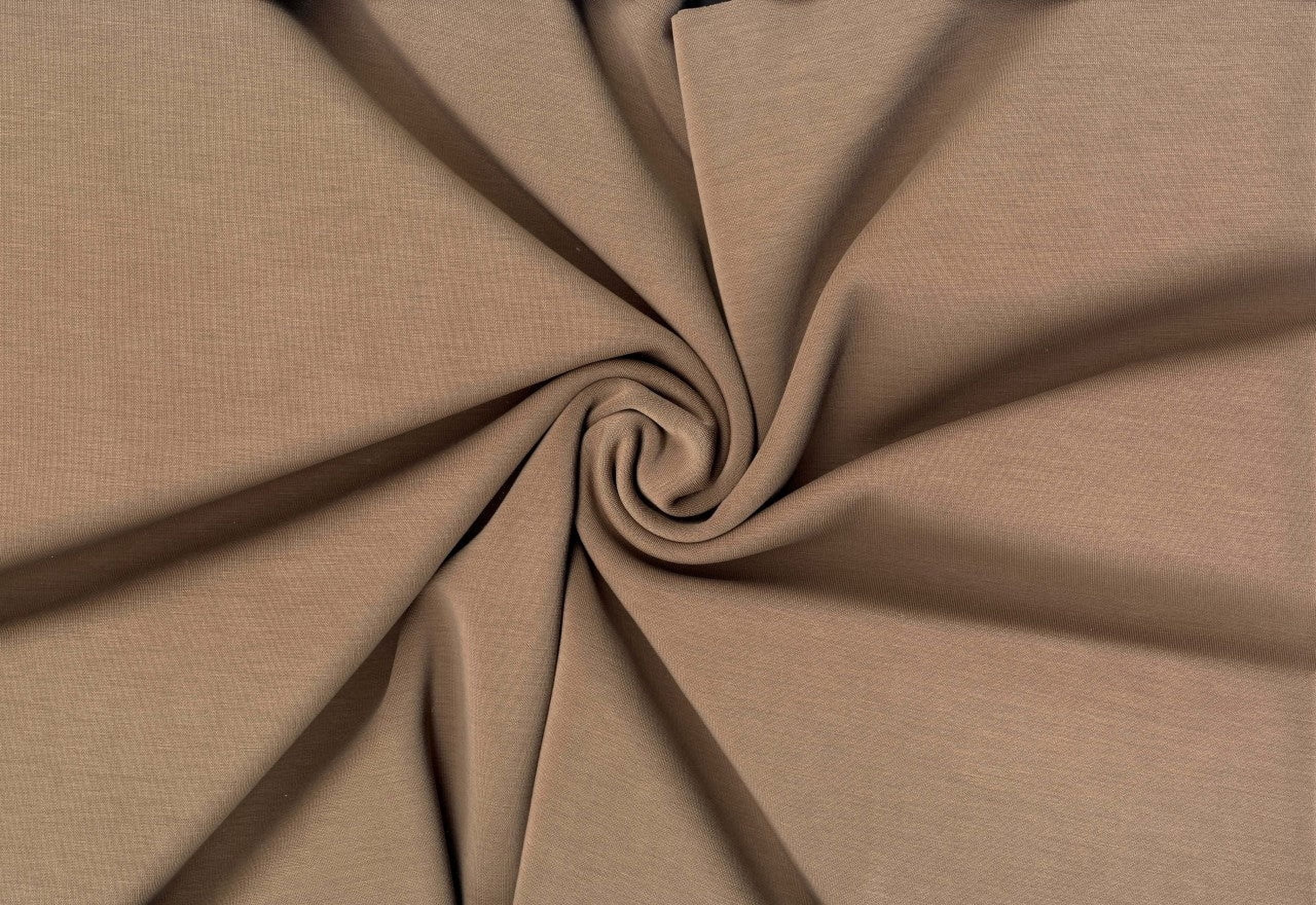 Scuba Techno Model Suave Brushed Faux Cupro Knit Fabric Rayon Sewing ...