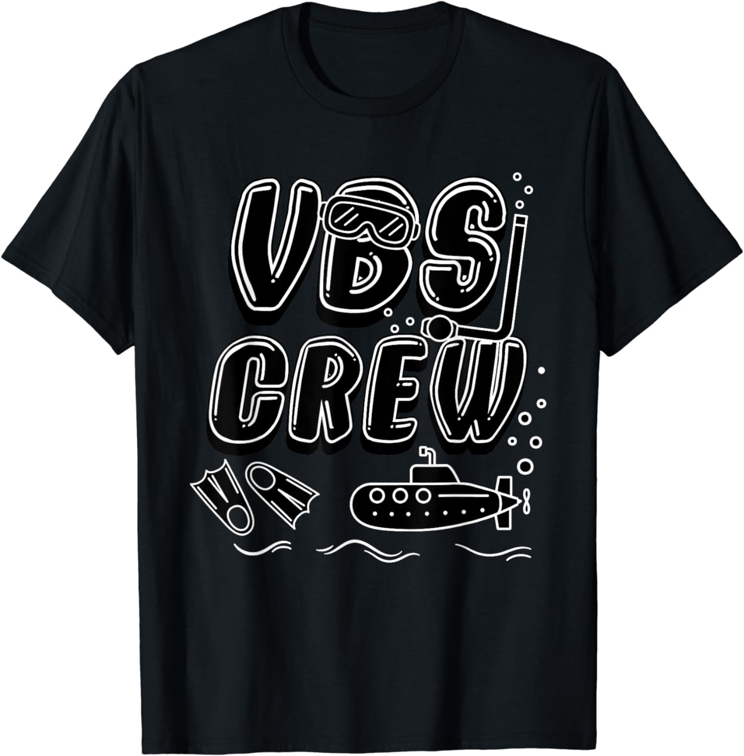 Scuba VBS 2024 Crew of Vacation Bible School Beach Adventure T-Shirt - Walmart.com
