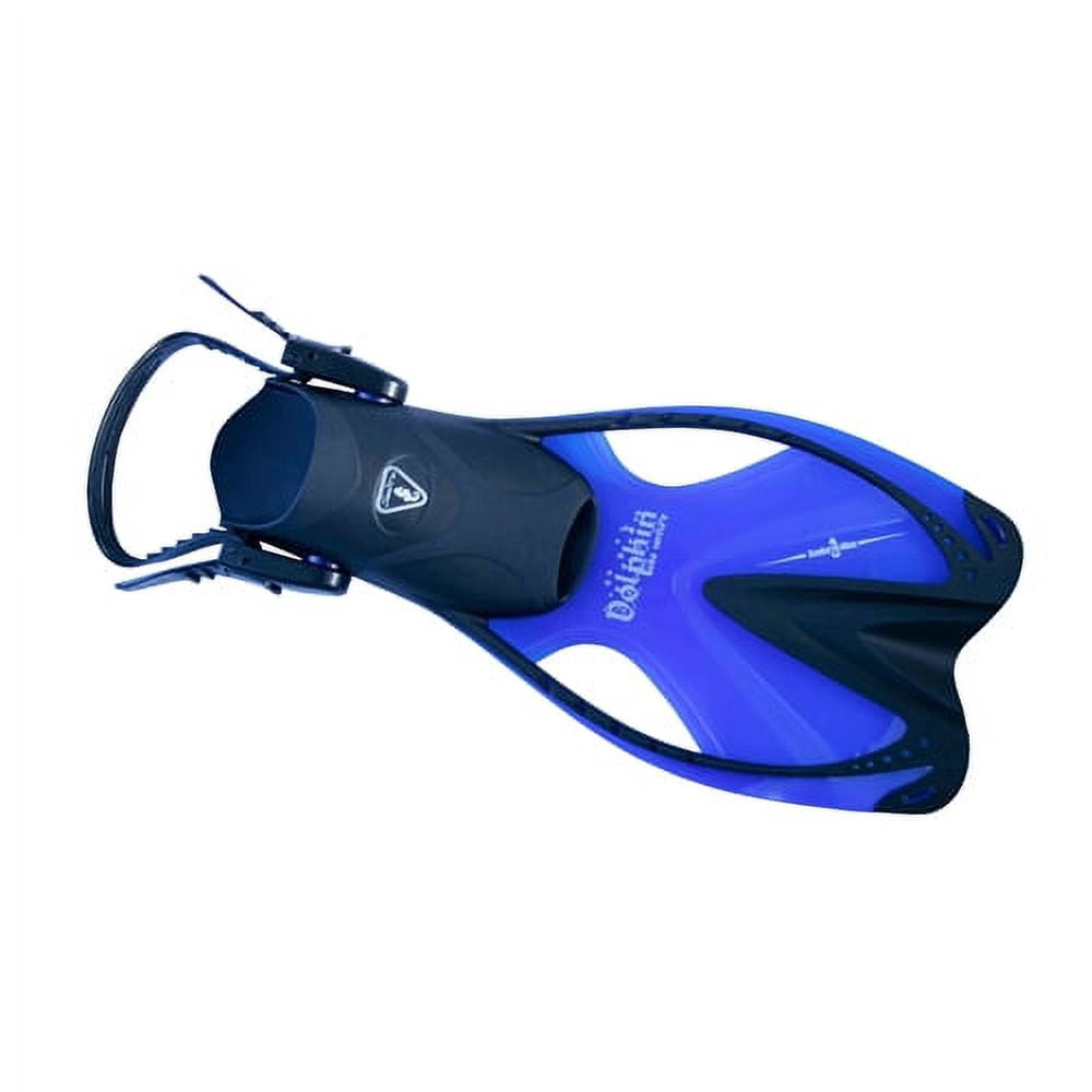 ScubaMax FN-308 Junior Kids Dolphin Fins Blue, SMMD - Walmart.com