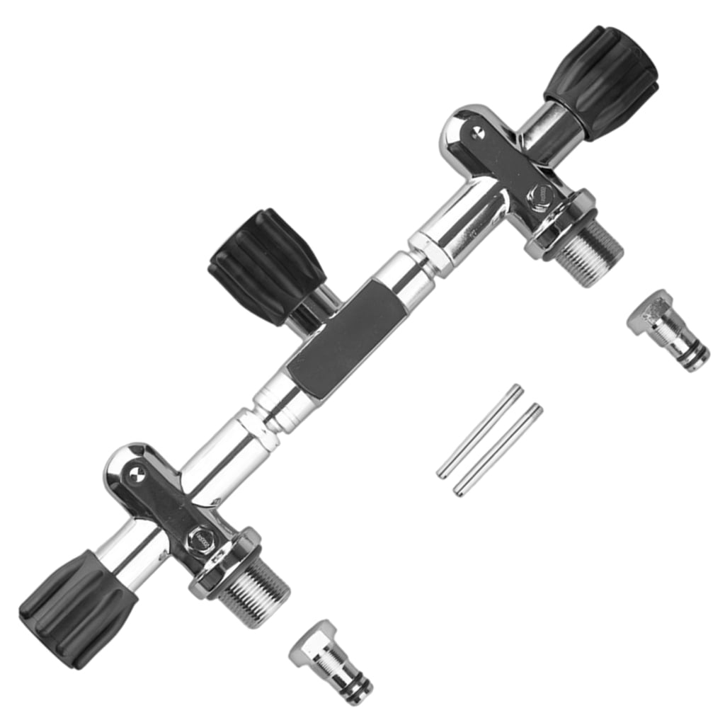 Scubas Diving Double Cylinder Valves Replacement DIN / Yokes Double ...