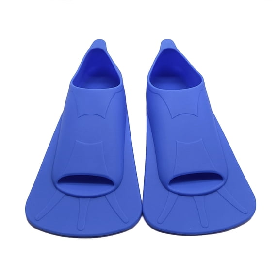 Scubas Diving Gear Full Foot Short Silicone Fins Snorkeling Swimming ...
