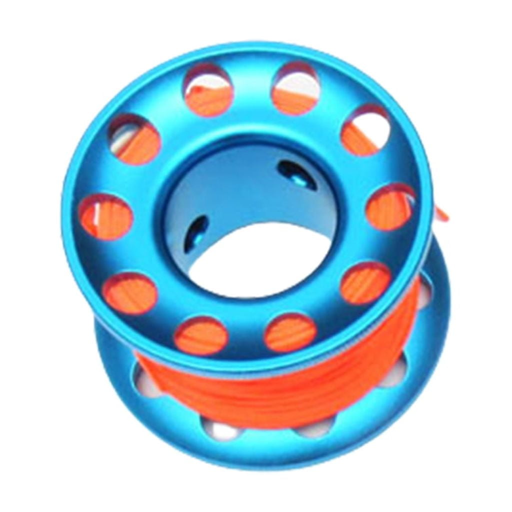 Scubas Diving Spool Finger Reel With Double Ended Snap Clip Cave Finger ...