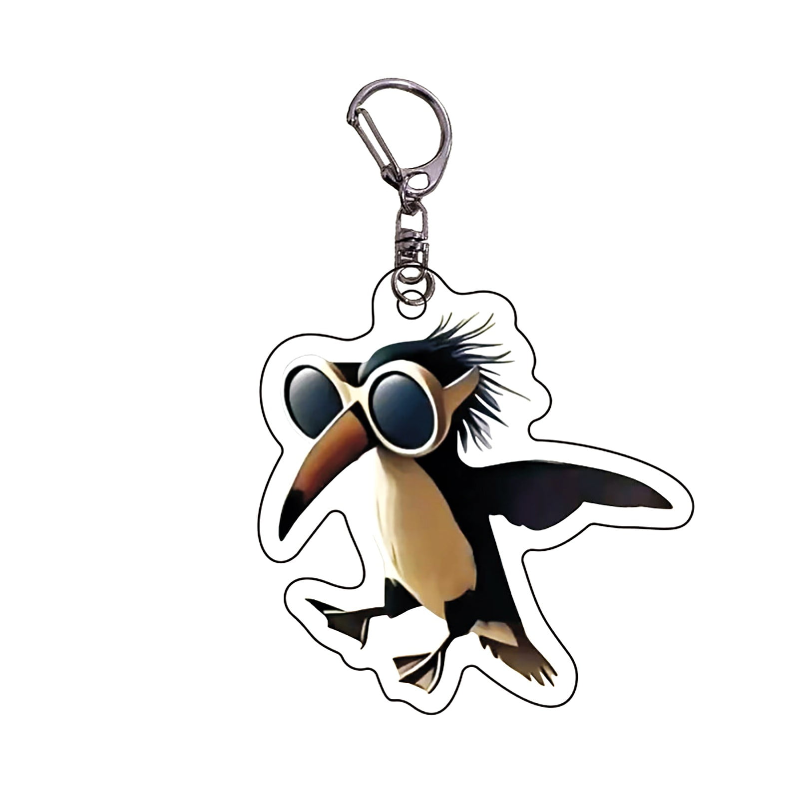 Scubrite AI Italian Animals Key-chain,2inch A Funny Abstract Wooden ...