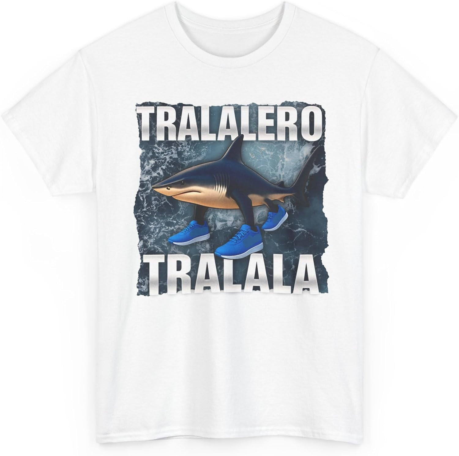 Scubrite Italian Brainrot Meme T-Shirt,Funny Tralalero Tralala italian ...