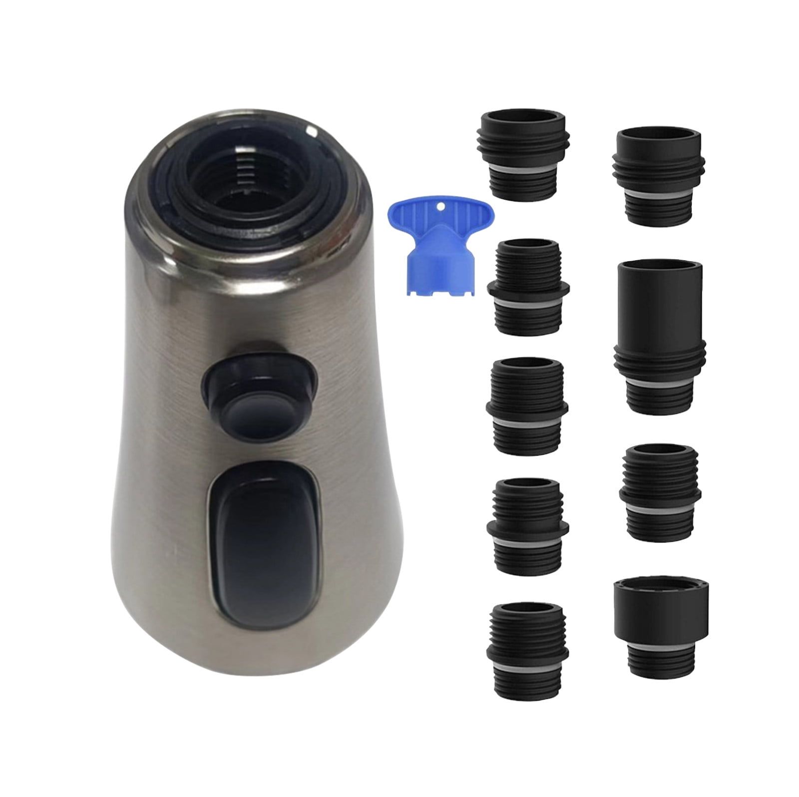 Scubrite Kitchen Faucet Head Replacement,3 Function Pull Out Sink Spray ...