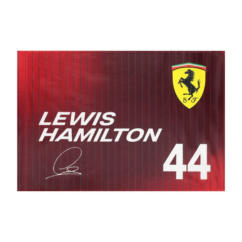 Scuderia Ferrari F1 Lewis Hamilton Flag Dark Red - Walmart.com