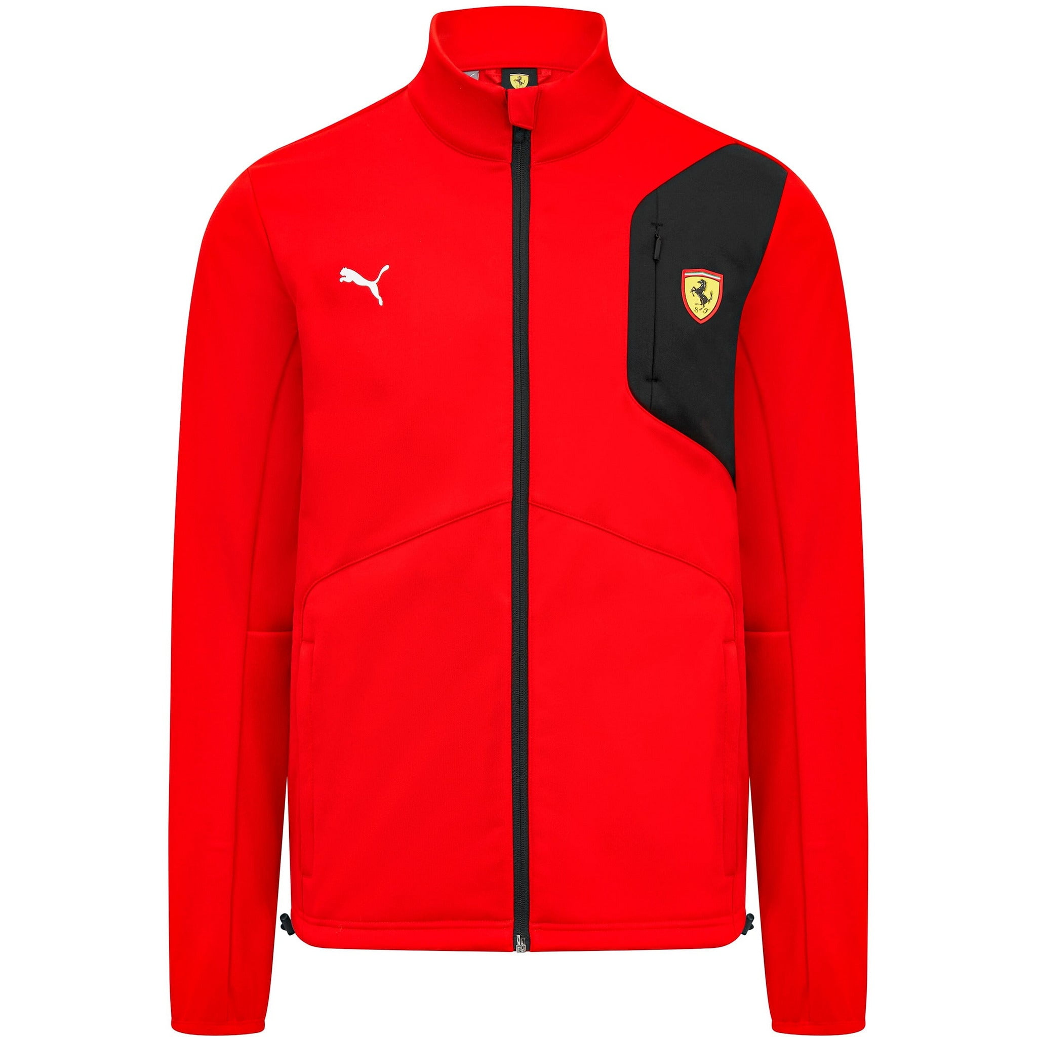 Scuderia Ferrari Puma Men's Softshell Jacket-Black/Red - Walmart.com