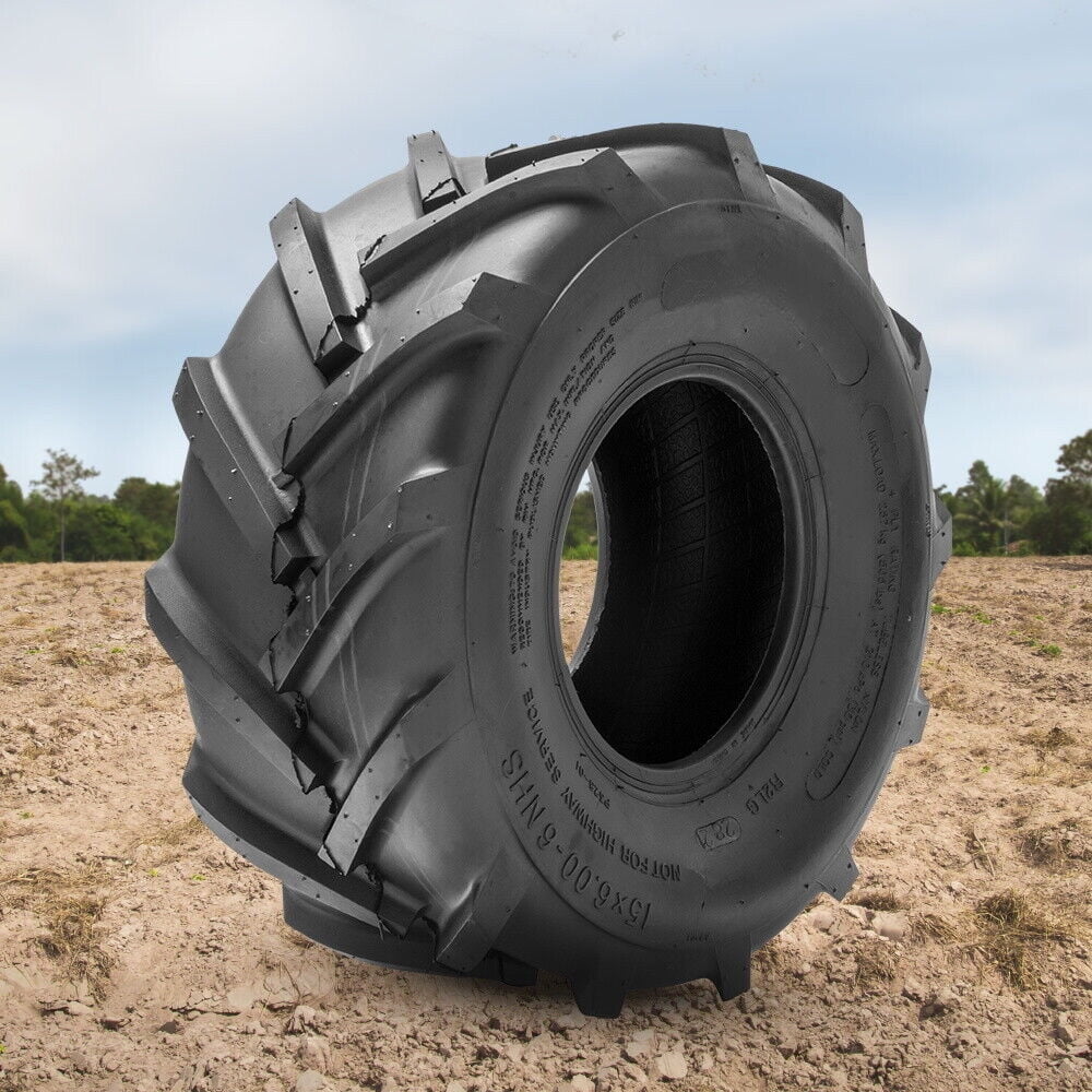 Scuff Guard 15X6.00-6 Lawn Mower Tractor Tire Heavy Duty 4Ply 15X6X6 ...