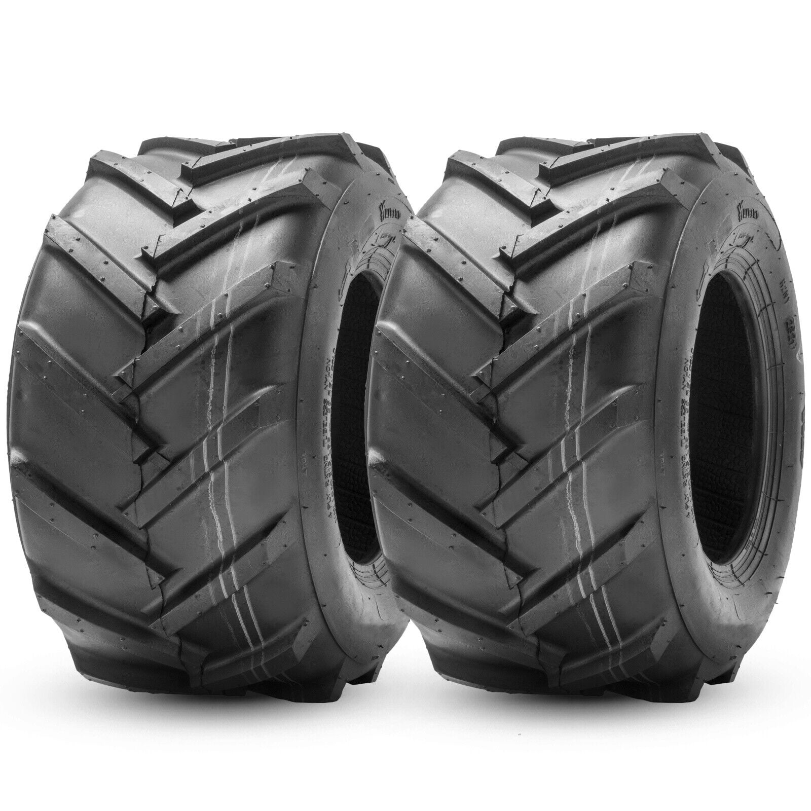 Scuff Guard Set 2 20x10.00-8 Lawn Mower Tires Heavy Duty 4Ply 20x10-8 ...