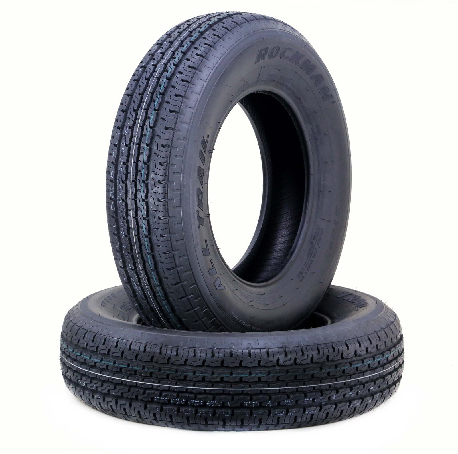 Scuff Guard Set 2 Trailer Tire ST205/75R15 8-Ply Load Range D ,107M ...