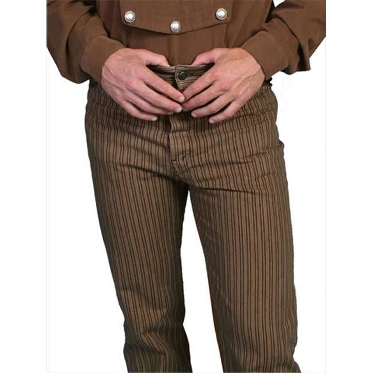 Scully 592402-TAU-32 Wah Maker Mens 100 Percent Cotton Railhead Pant ...