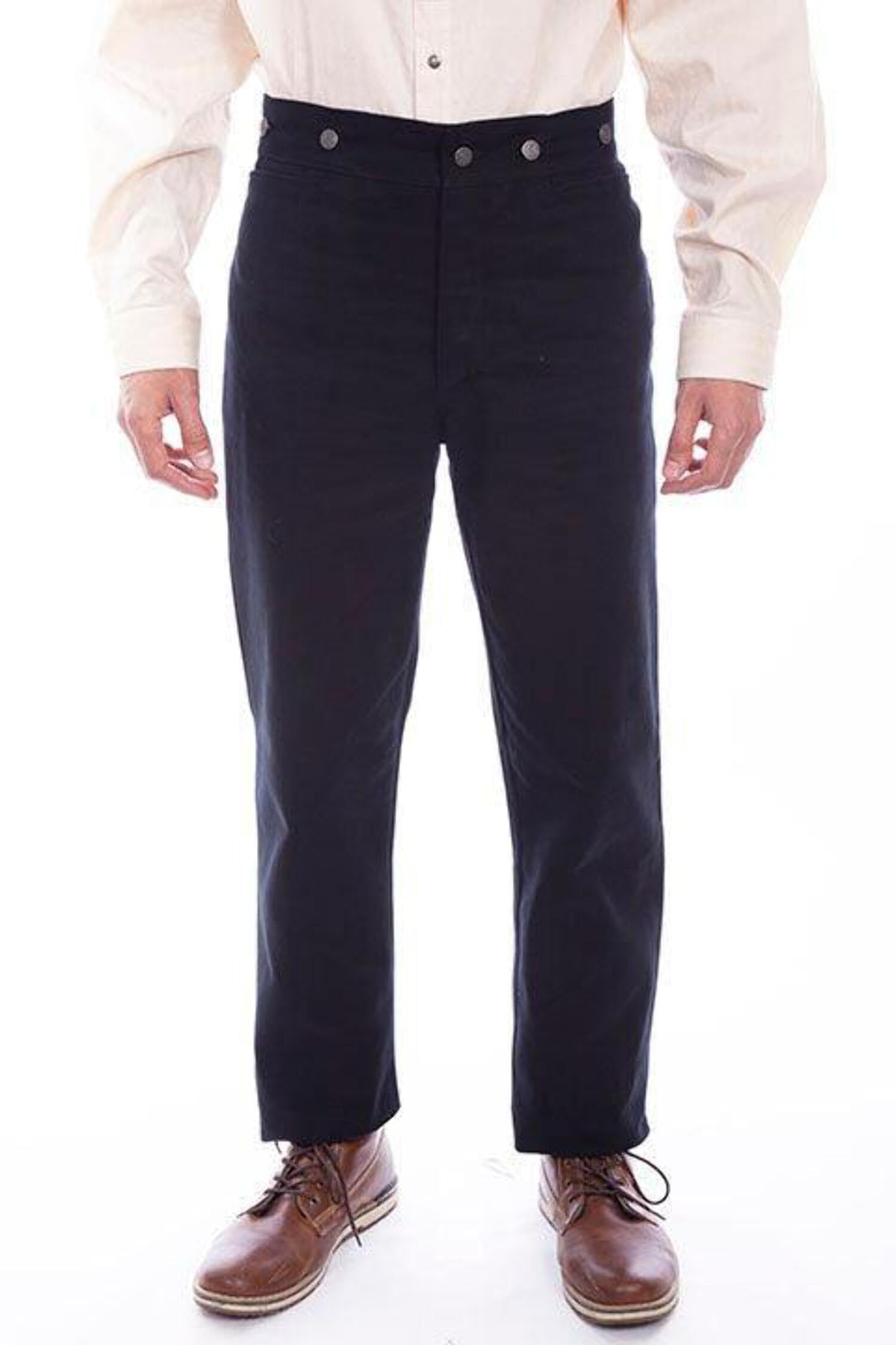 Scully BLACK BRUSHED DENIM PANT - Walmart.com