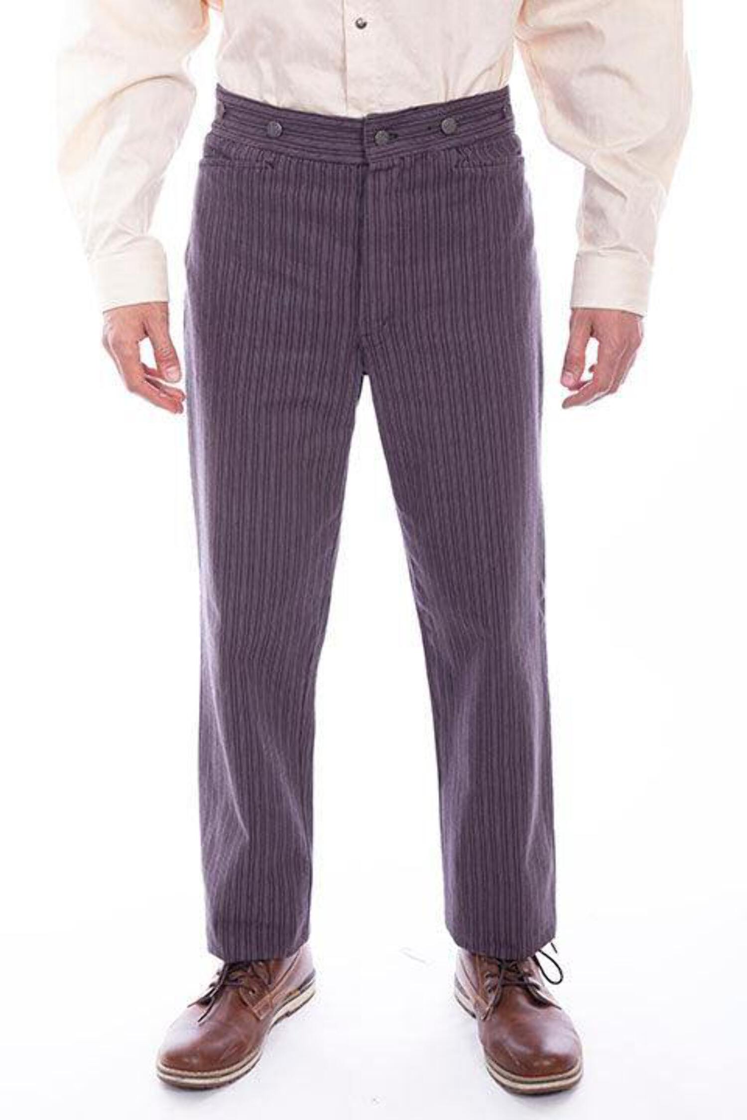 Scully CHARCOAL RAIL STRIPE PANT - Walmart.com