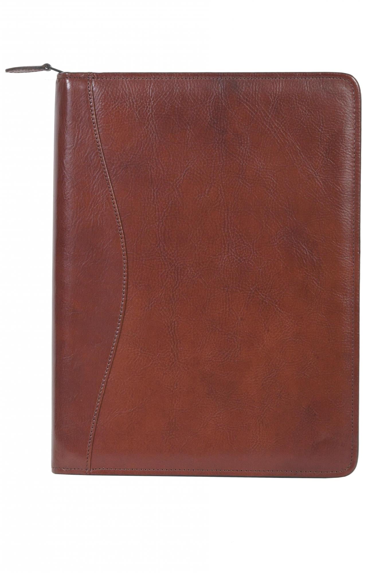 Scully Italian Leather Zip Planner Assorted Colors - Walmart.com