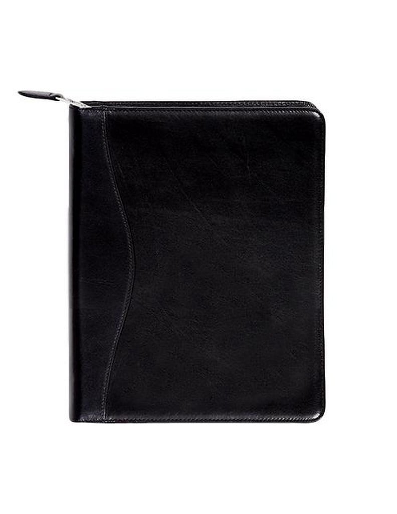 Scully Planner Italian Leather Zip Closure Black 05_5014Z_06 - Walmart.com