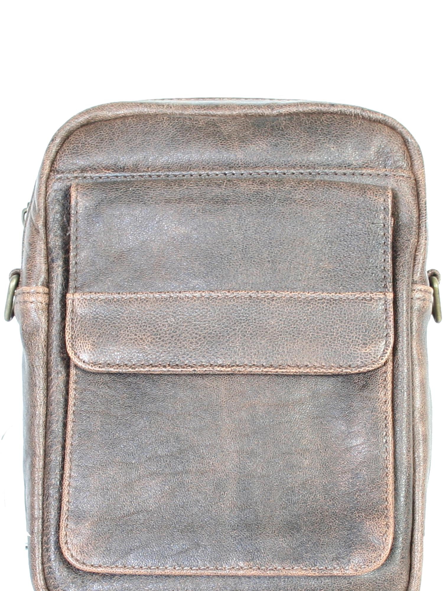 Scully Leather Aerosquadron Shoulder Tote Bag (Men's) - Walmart.com