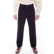 Scully Western Pants Mens Old West Button Fly Pockets Cotton 599602 ...