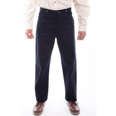 Scully Western Pants Mens Old West Classic Western Button 599602X ...