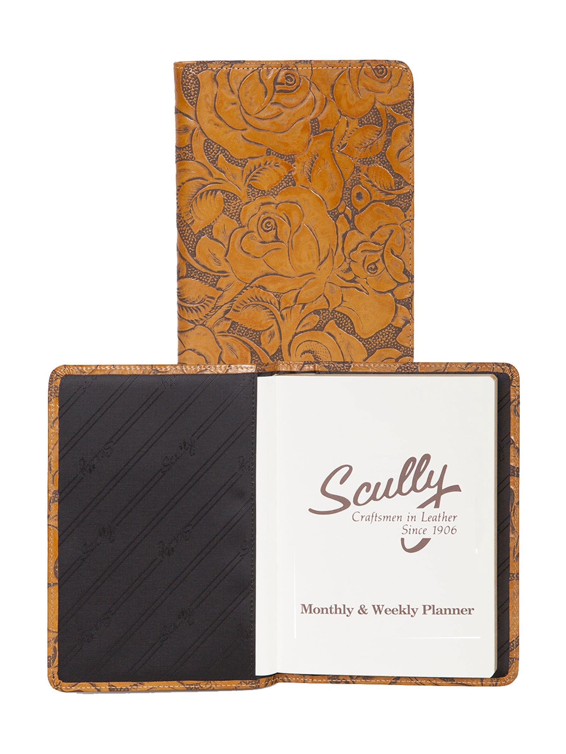 Scully Leather Brown New Tooled Leather Blank Manuscript - Walmart.com